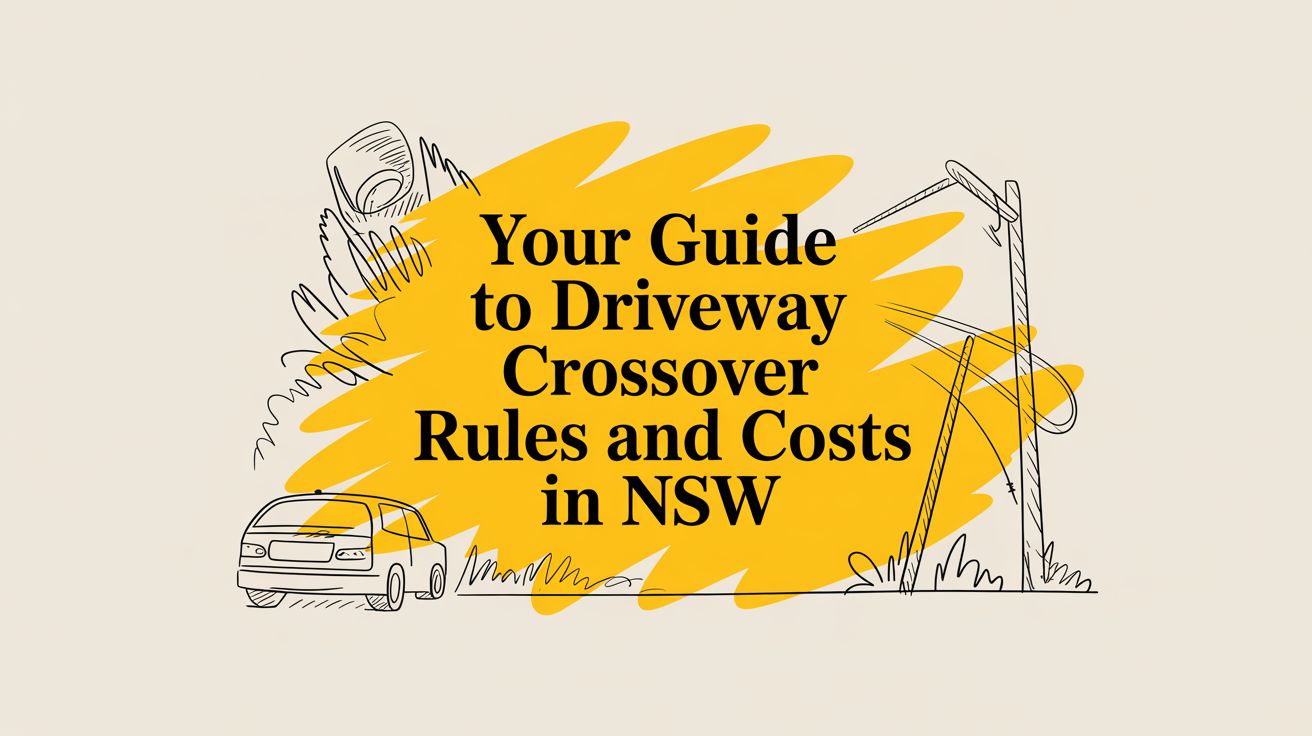 Your Guide to Driveway Crossover Rules and Costs in NSW
